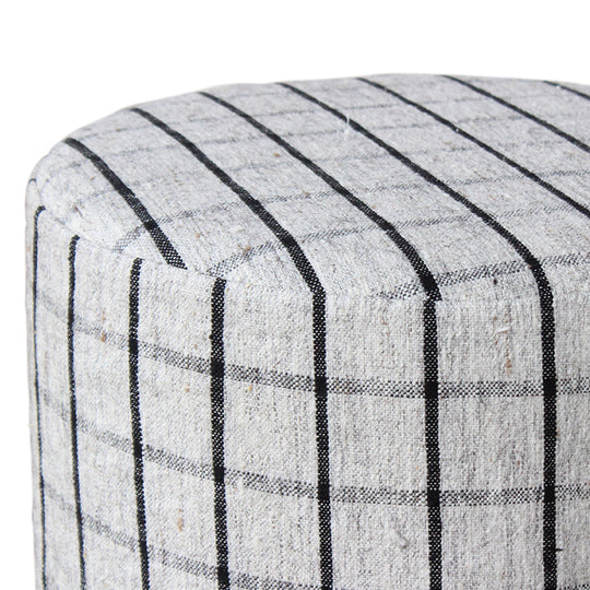 Custom Pouf in a Vintage Turkish Wool Textile – Hollywood At Home