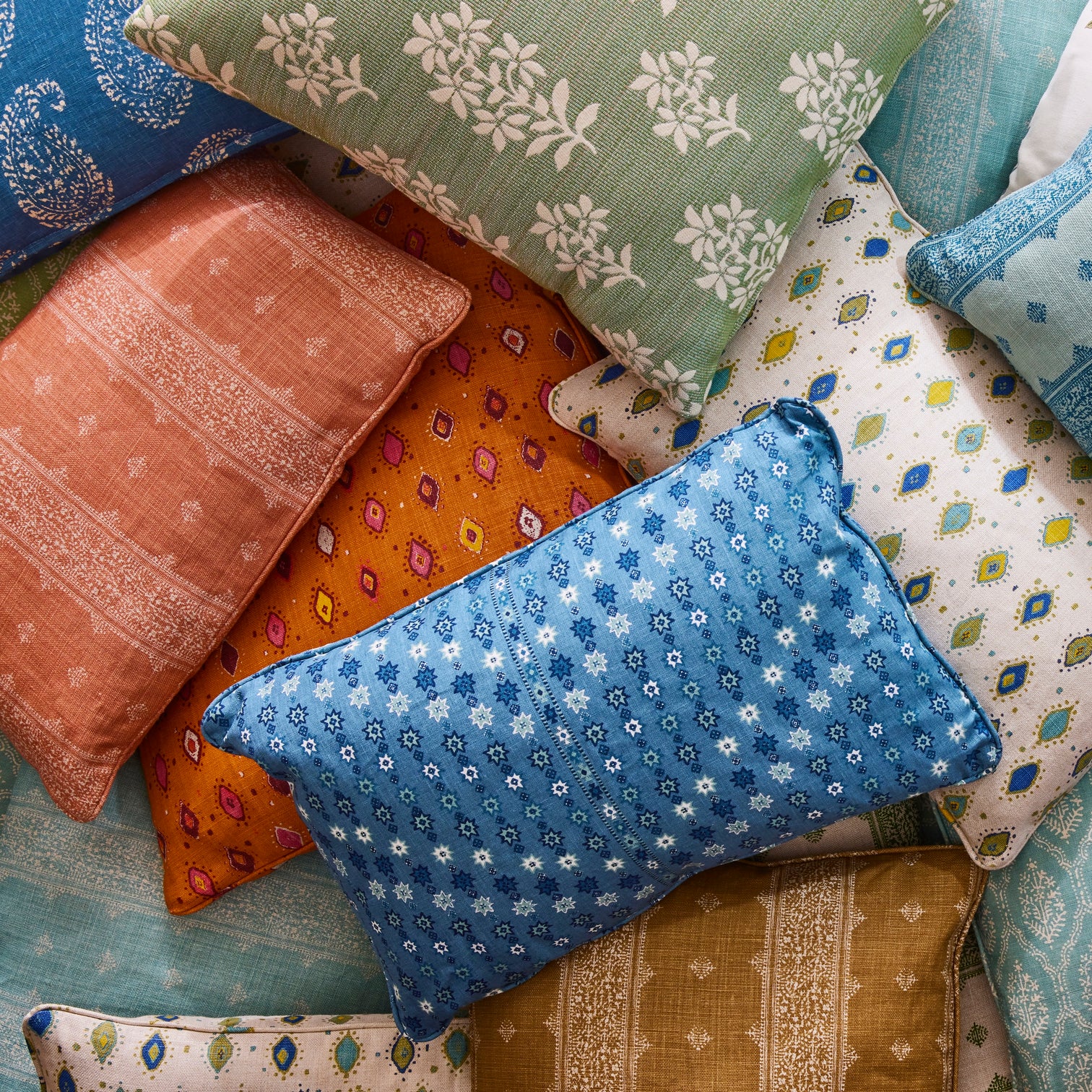 Peter Dunham Textiles Shani in Blue/Ocean – Hollywood At Home