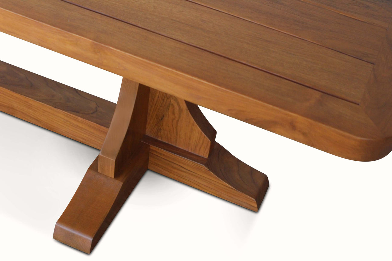 Indoor/Outdoor Napa Rectangle Teak Dining Table – Hollywood At Home