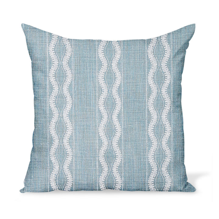 Peter Dunham Textiles Zanzibar in Ocean Pillow – Hollywood At Home
