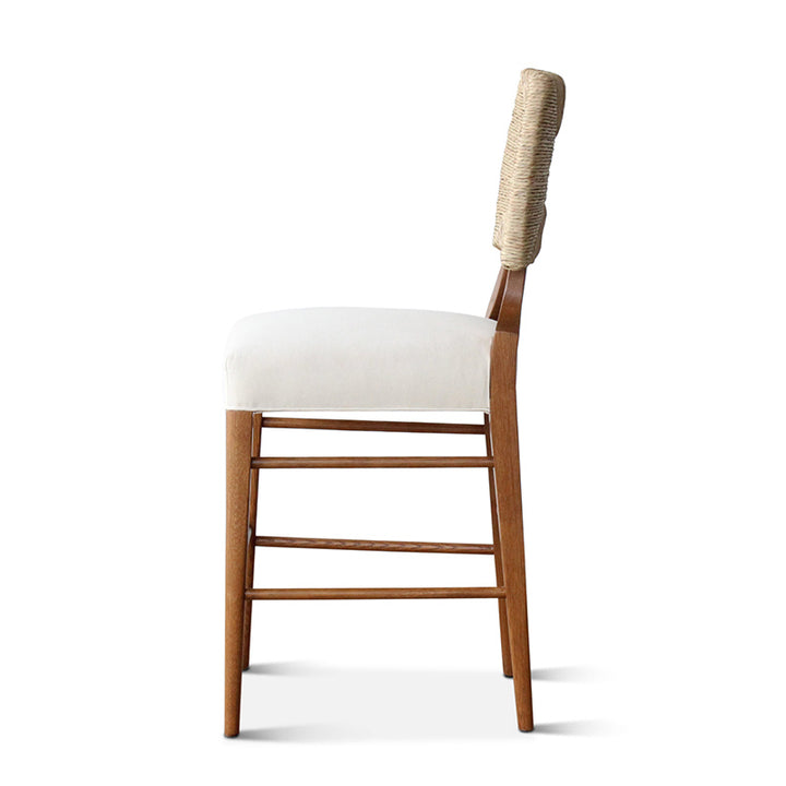 How to Marry a Millionaire Rush Back/Upholstered Seat Counter Stool ...